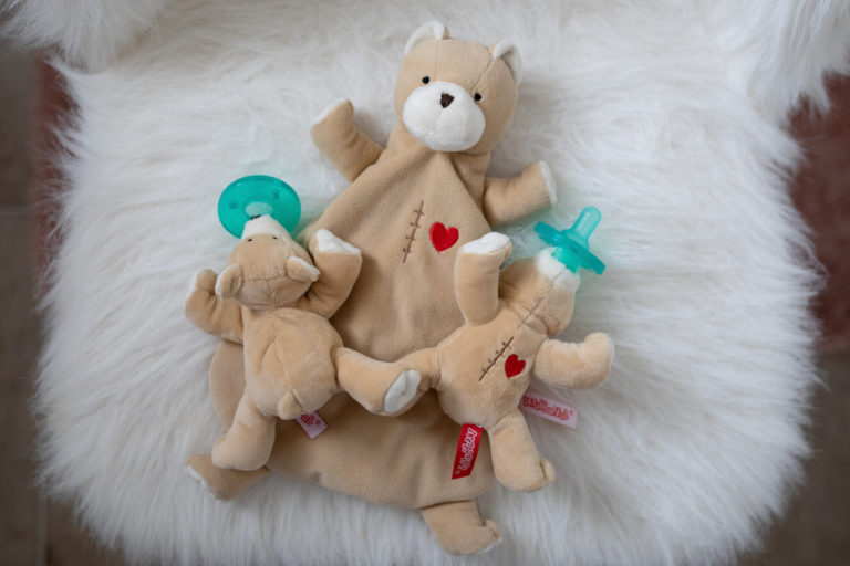 Heart Warrior Lovey & Pacifier - WubbaNub